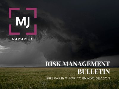 Preparing for Tornado Season - MJ Sorority